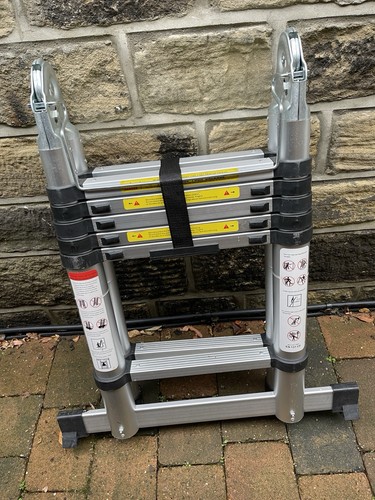 Lightweight Aluminium Hinged Telescopic Extendable Multi-Position ...