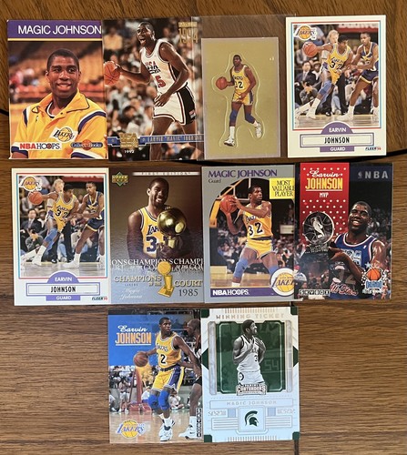 Earvin Magic Johnson (150) card lot | eBay