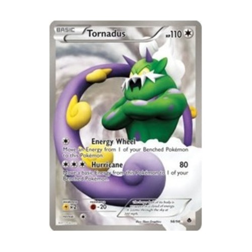 Pokemon Emerging Powers Tornadus (98 Full Art) (UR) #98 (Holo) VG | eBay