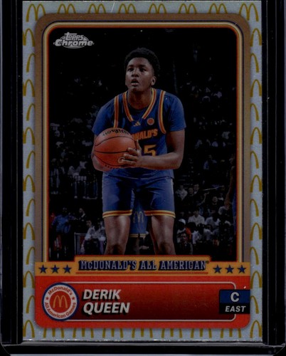 2024 Topps Chrome McDonald's Derik Queen Logo | eBay
