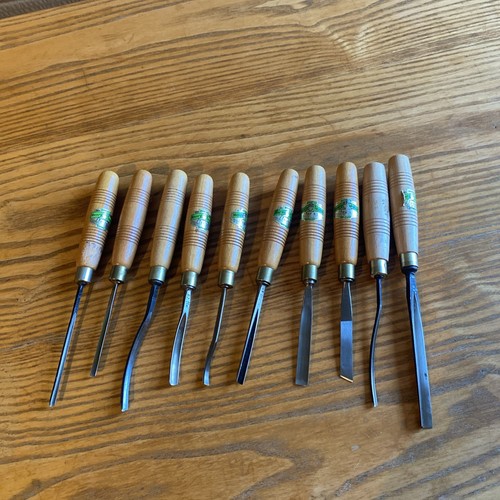 Henry Taylor Carving Chisels And Gauges - Bundle Of 10 - Quite Sharp ...