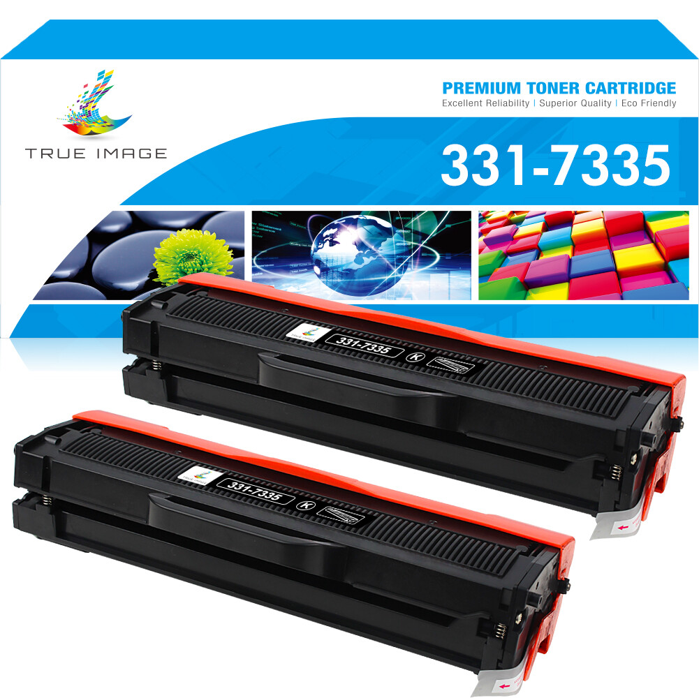 2-Pack/Pk 331-7335 Toner Cartridge for Dell 1160 B1163W B1165nfw B1160 ...