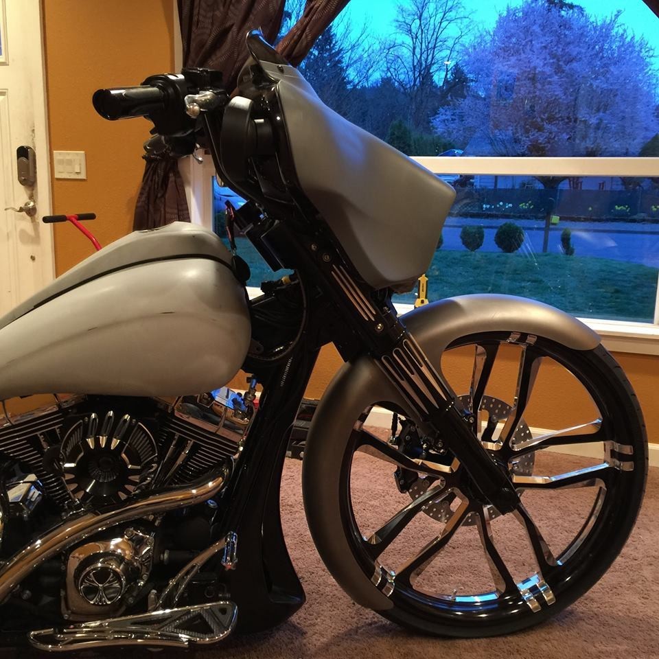 2009-2013 Harley Davidson Neck Rake Kit Bolt On 26" Wheel | eBay