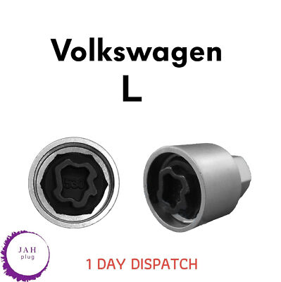 WHEEL NUT LOCKING SECURITY BOLT KEY LETTER L SOCKET, WNLK, FOR ...