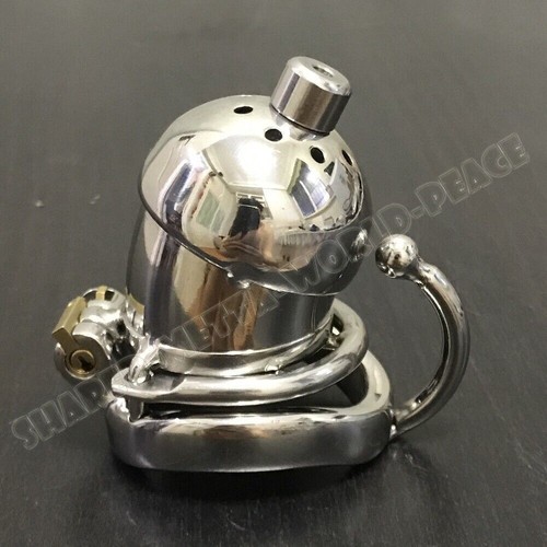 Stainless Steel Male Chastity Cage Chastity Device Metal Men Locking ...