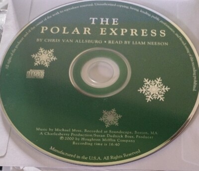 The Polar Express By Chris Van Allsburg and Read By Liam Neeson (CD ...