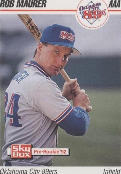 1992 SkyBox Pre-Rookie - AAA Packs Rob Maurer #144 (RC) for sale online ...