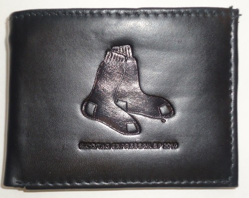 Boston Red Sox Genuine Leather Billfold Wallet, Black* | eBay