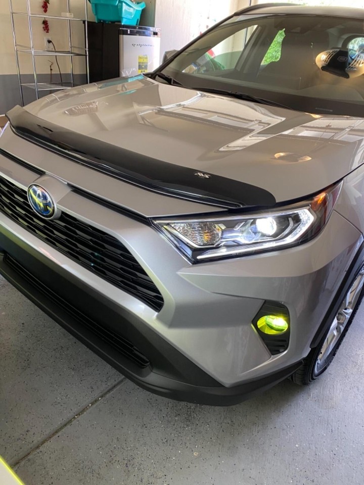 AVS Carflector Hood Protector Bug Shield Deflector for 2019-2024 Toyota ...