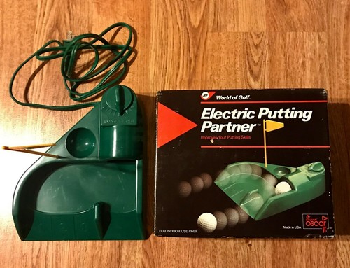 World of Golf Electric Putting Partner in Original Box Oscar Jr Model ...