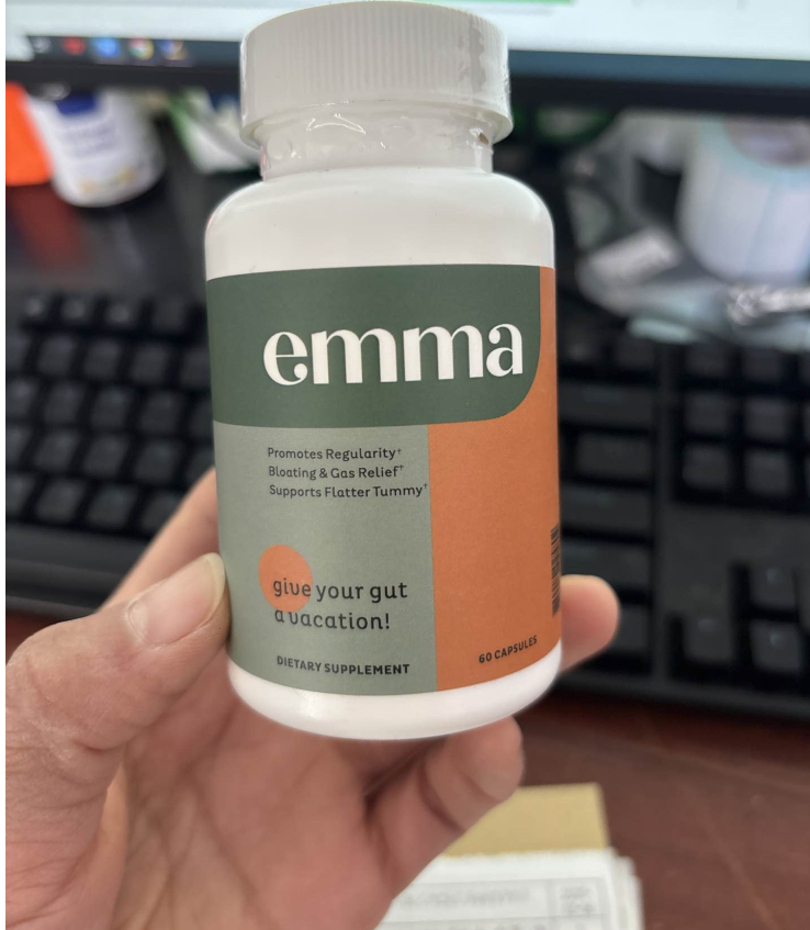 Emma Relief Supplement Konsciens Keto for Gut Bloating 60 Capsules Exp ...