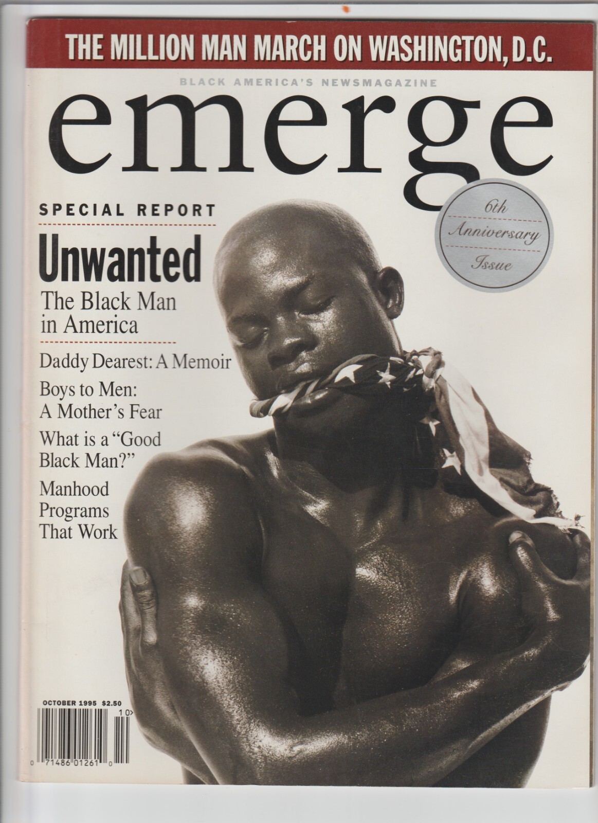 Emerge Magazine Oct 1995 - Unwanted, The Black Man in America (Special ...