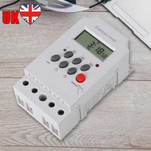 AC 220V 25A Programmable Electronic Timer Switch Control KG316T-II | eBay UK