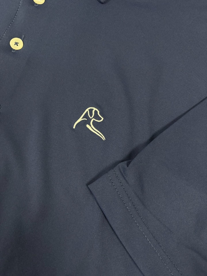 Rhoback Solid Navy Short Sleeve Performance Polo sz XL | eBay