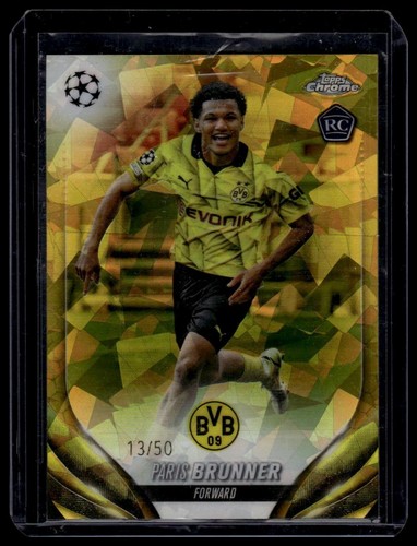 2023-24 Topps Chrome Sapphire Edition - Paris Brunner #44 Gold /50 (RC ...