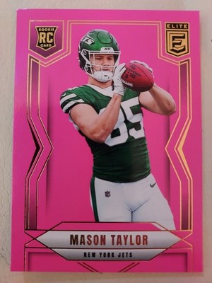 2025 Donruss Elite - Mason Taylor #124 (RC) Pink Parallel - NY Jets ...
