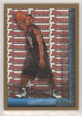 2005-06 Bowman Draft Gold Lou Williams Louis Williams #135 Rookie RC | eBay