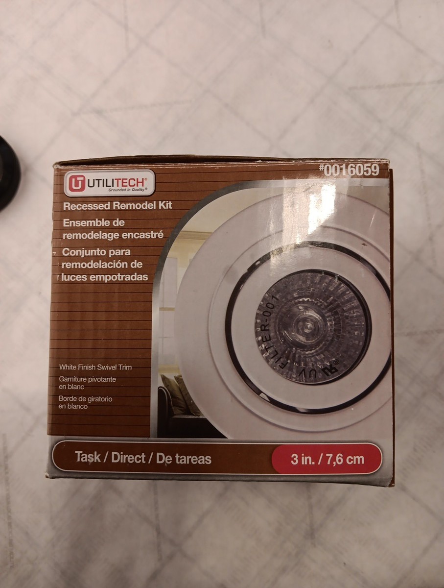 Utilitech Recessed Lighting Kit Utilitech 754248 Four Inch Integrated