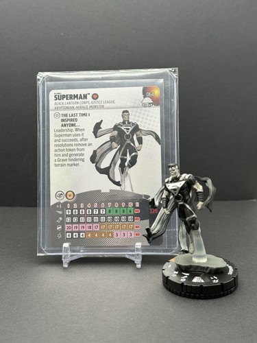 DC Heroclix Superman #064 w/ Card Chase Notorious Set | eBay