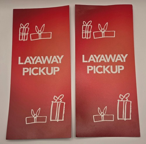 Vintage Original/Authentic Toys R Us Layaway Pickup double sided Store ...