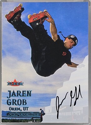 Jaren Grob Auto 2000 Fleer Adrenaline Autographs Pride of Orem, Utah ...