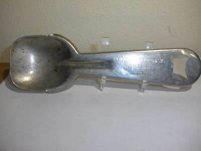 Vintage Laclede Steel Company advertising shovel , spoon, scoop. Bottle ...