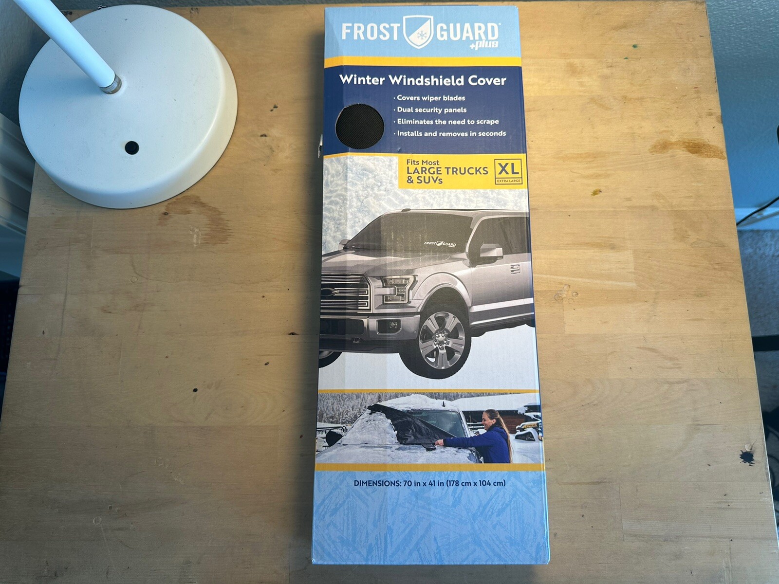 Frost Guard Plus XL Winter Windshield Cover fits most Large Trucks and ...