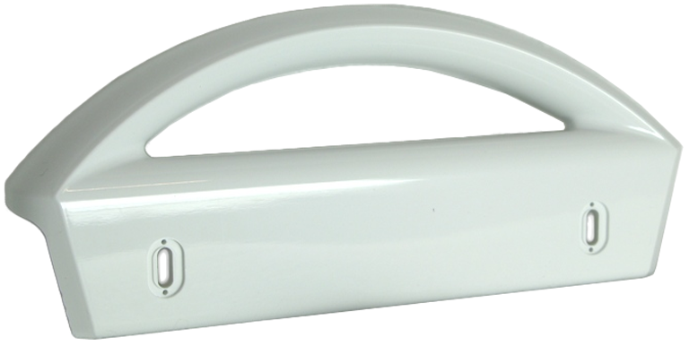 FITS ELECTROLUX ZANUSSI AEG FRIDGE FREEZER WHITE DOOR HANDLE 2236286056 ...