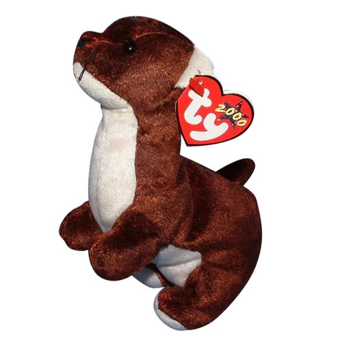 MWMT mint condition retired Ty Beanie Baby RUNNER the weasel NEW WITH ...