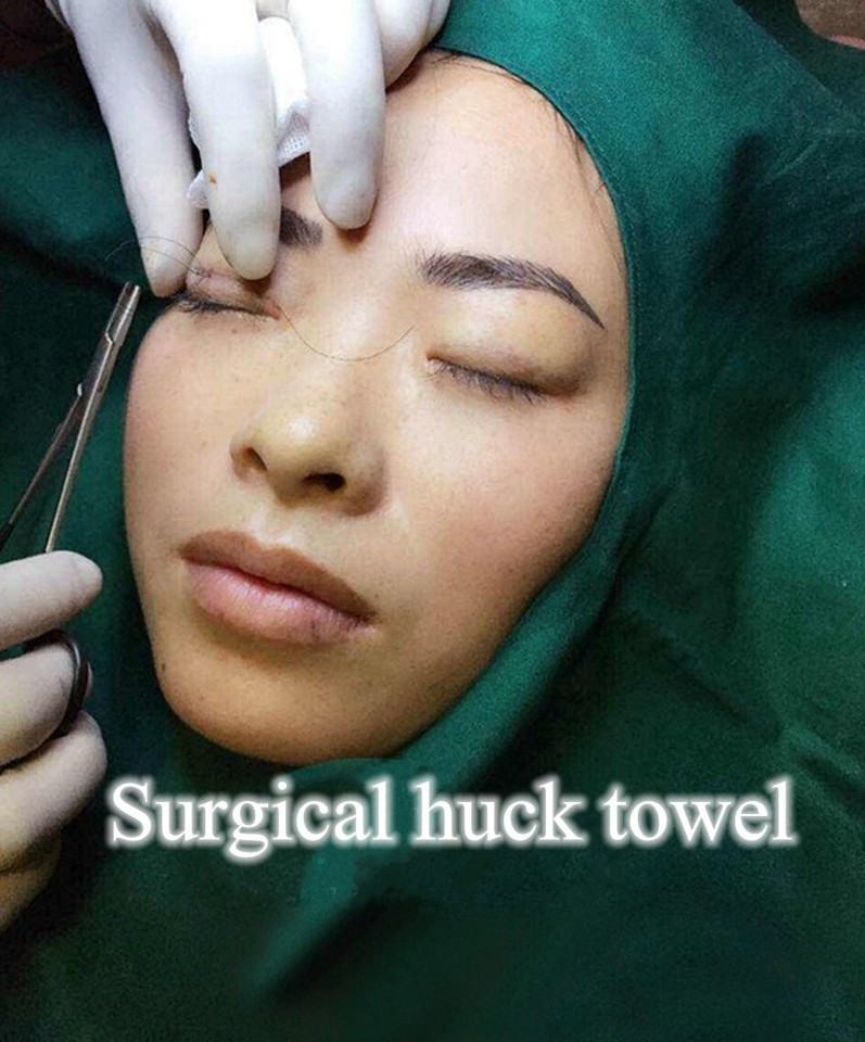 Cotton Medical Wrap Green Breathable Surgical Instruments Cloth ...