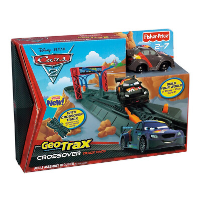 Cars 2 Fisher Price Max Schnell Geo Trax Crossover Set NEW IN BOX | eBay