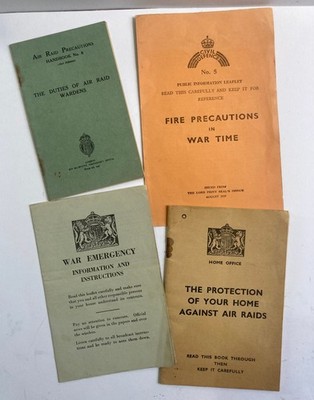 WW2 Homefront, Civil Defence ARP and public information air raid ...