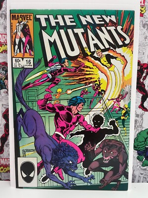 New Mutants #16 - Marvel 1984 - 1st James Proudstar, Hellions VF- | eBay