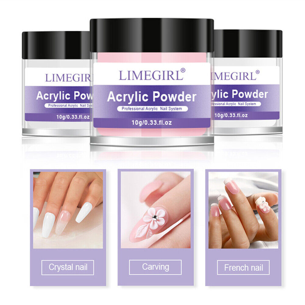 Acrylic Nail Kit Acrylic Powder and Professional Liquid Monomer set ...