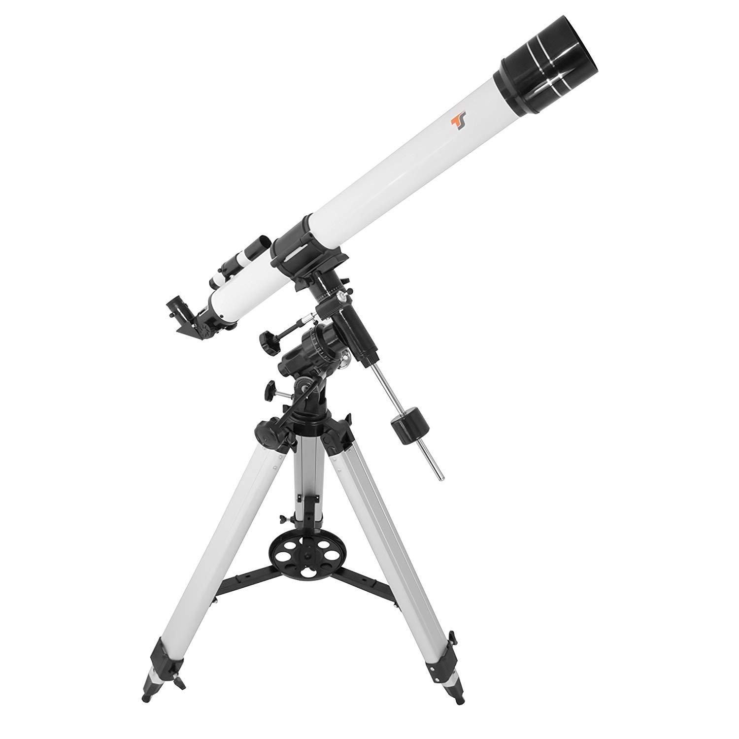 TS-Optics Einsteiger TELESKOP Fernrohr R 70/900 EQ3-1 xxl Komplettset ...