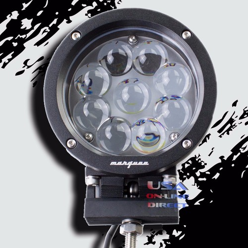 OFF-ROAD ROUND BRIGHT CREE LED FOG SPOT LIGHT LUMENS CAR TRUCK JEEP UTV ...