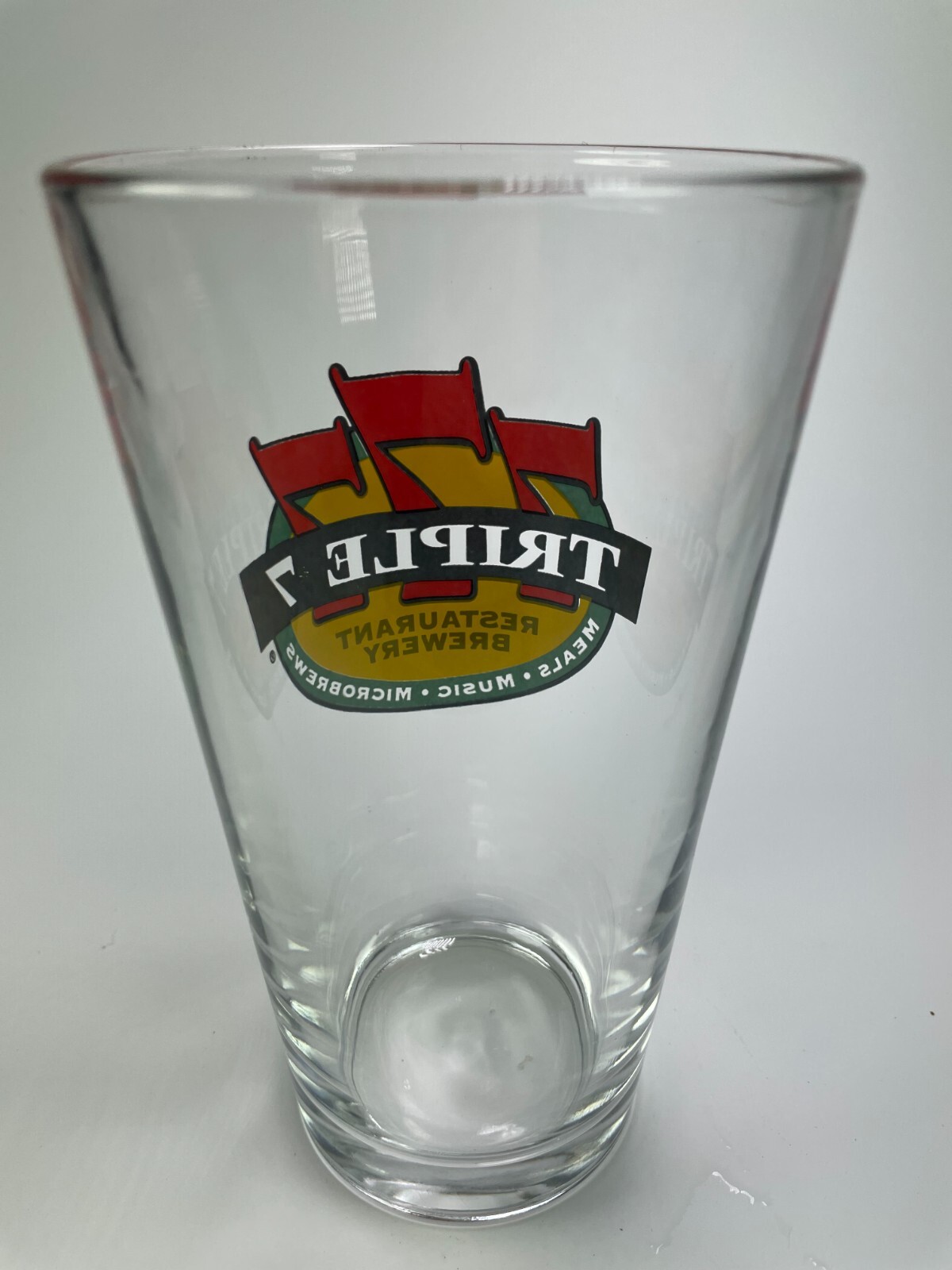 Triple 777 Restaurant & Brewery Las Vegas Pint Glass 16 oz Microbrewery ...