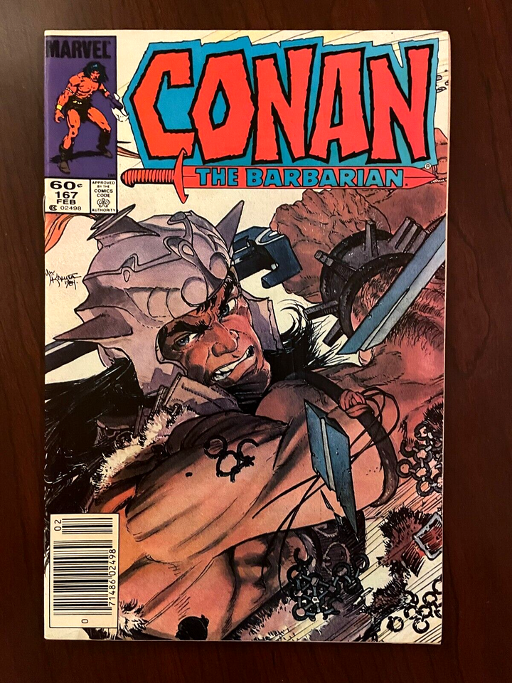 Conan the Barbarian #148 #167 #199 (Marvel 1983-87) Mike Kaluta Copper ...
