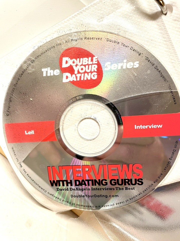 2 SETS David Deangelo Double dating Body Language AND Interviews dating ...