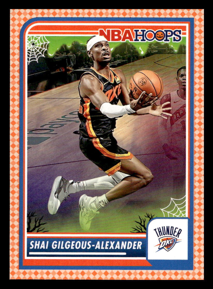 2023-24 Panini NBA Haunted Hoops #147 Shai Gilgeous-Alexander Orange | eBay