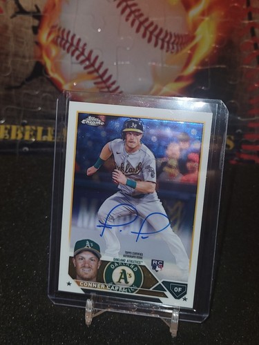 2023 Topps Chrome Conner Capel Rookie Auto Autograph RC #RA-CCL ...