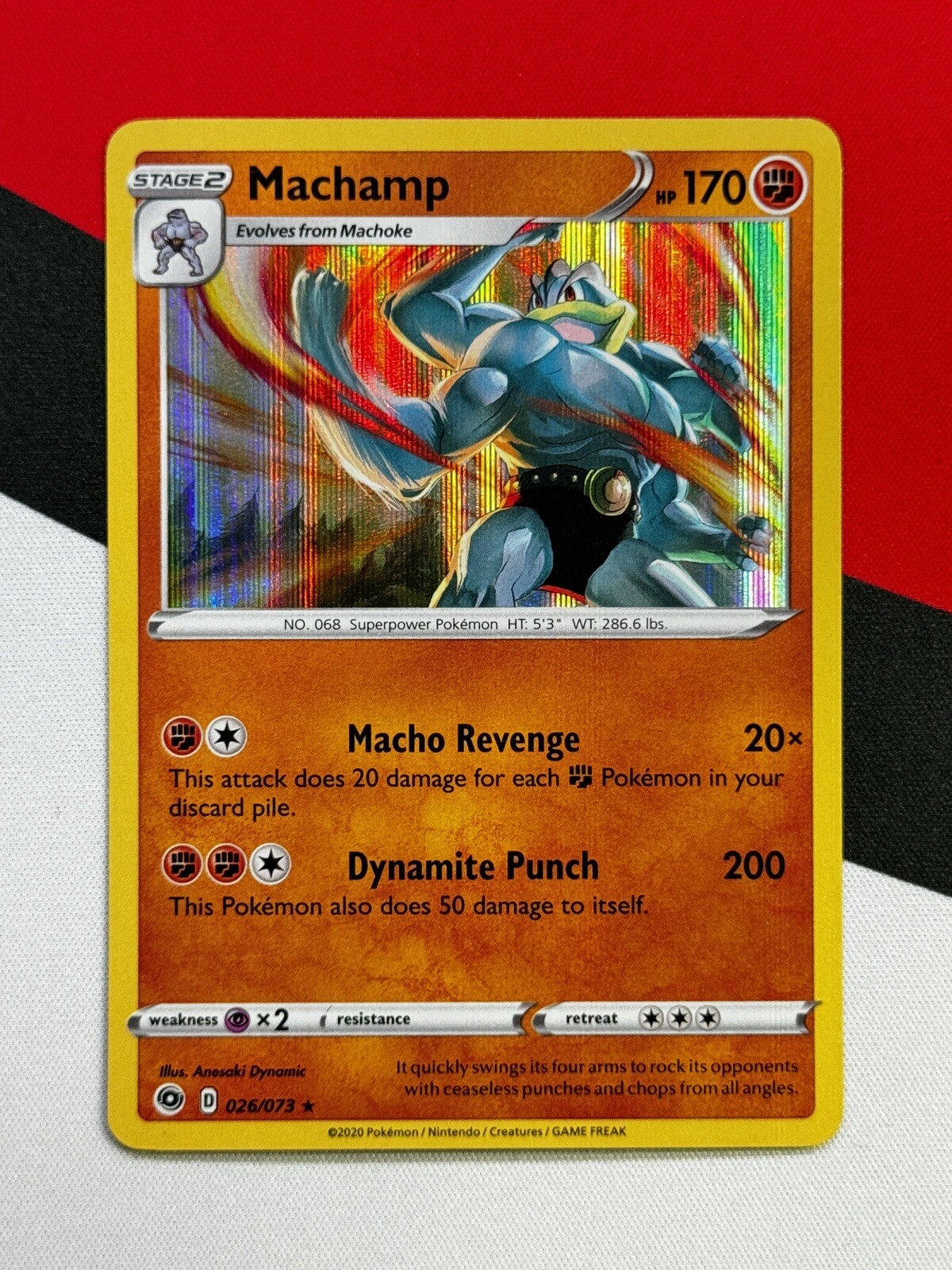Machamp Holo Rare 026/073 Champions Path Pokemon NM | eBay