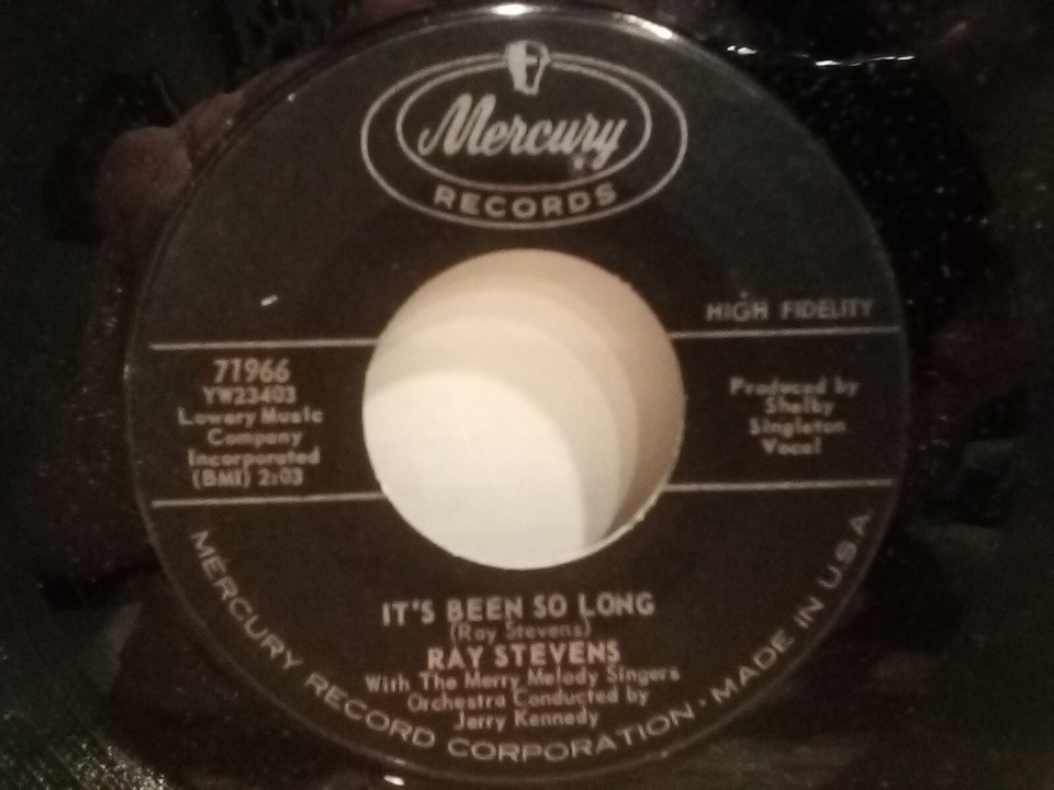 Ray Stevens 1962 Ahab the Arab / It's Been So Long 45 RPM Record EX. | eBay