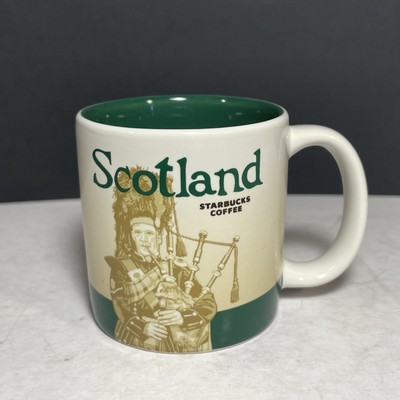 Starbucks Demitasse Espresso Mug Scotland 2014 Bagpipe Player Green ...