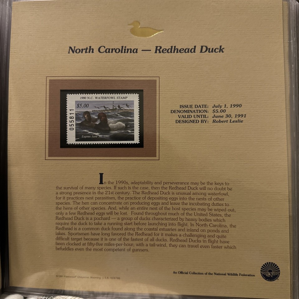 America's State Duck Stamp Collection 1990 COMPLETE 45 stamps | eBay