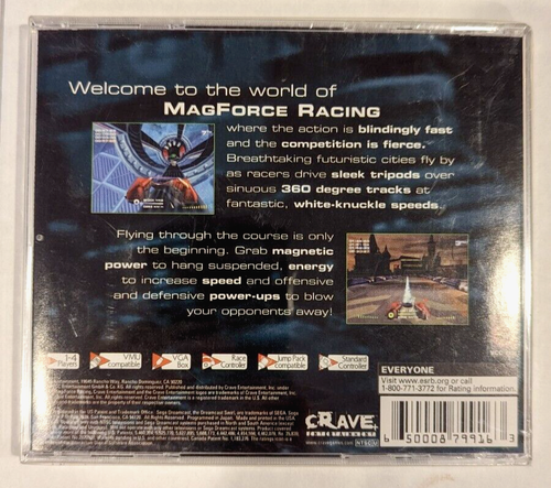 MagForce Racing (Sega Dreamcast, 2000) for sale online | eBay