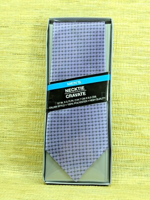 Italian Style, Men's Necktie, Length 57" Width 3.75" New in Gift Pack ...