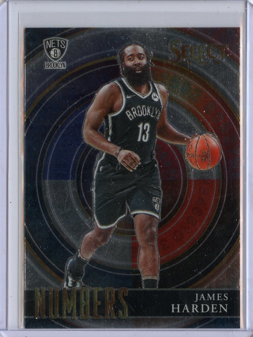 2020-21 Select Numbers #11 James Harden | eBay