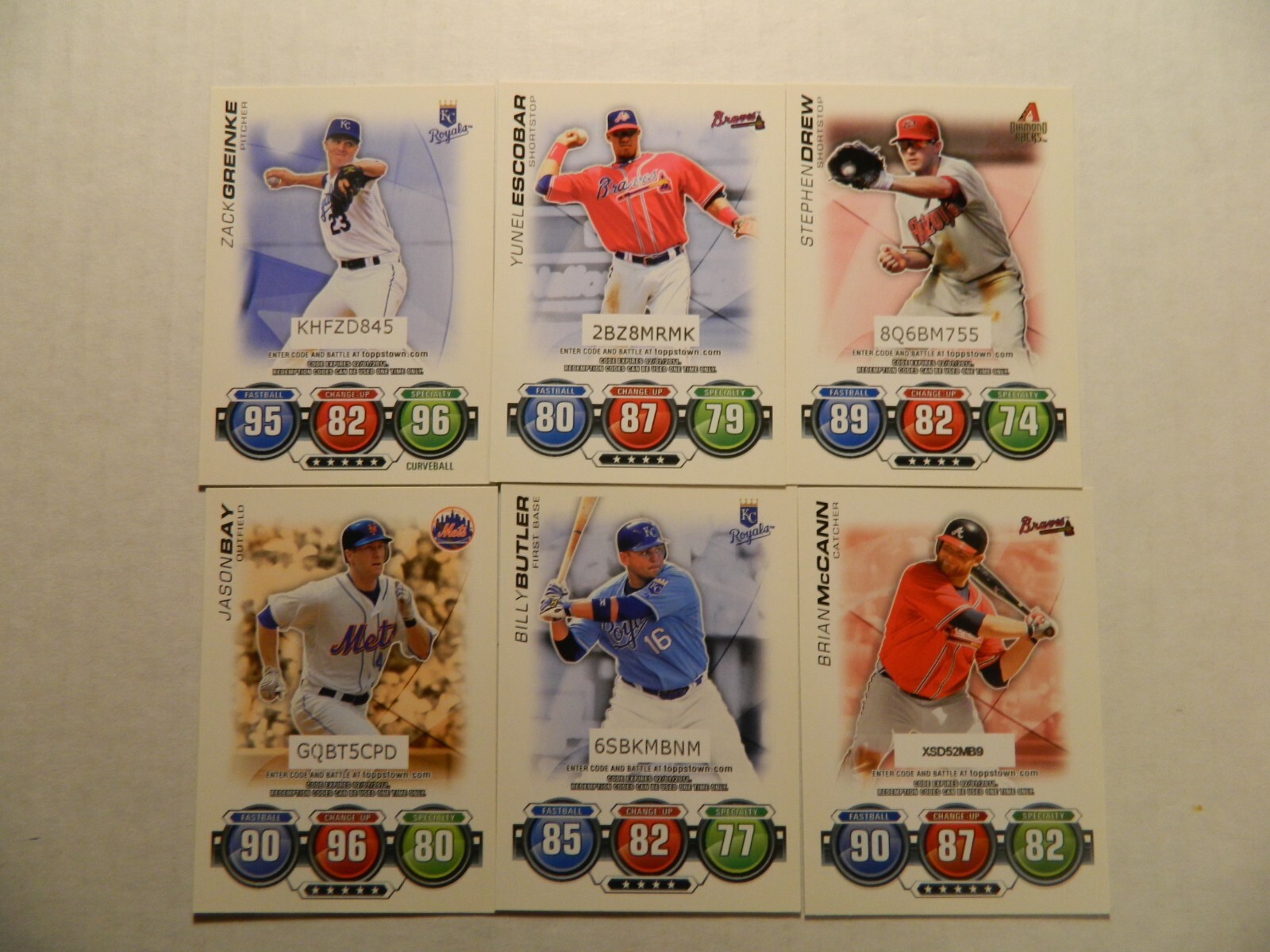 2010 Topps Series 2 Attax Cards U Pick Finish Set - Lots of Stars | eBay