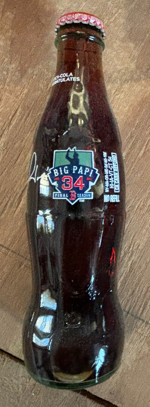 Coca-Cola Big Papi Boston Red Sox 34 David Ortiz Final Season 8oz ...